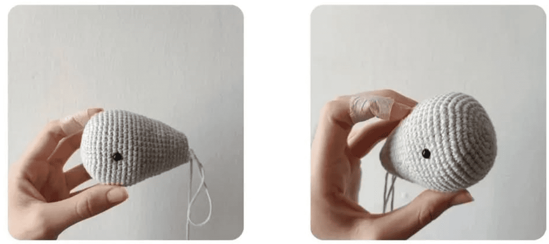 Ballena amigurumi a crochet – Patrón gratis paso a paso